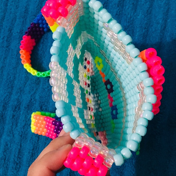 Crazy Styles | Bags | Crazystyles Kandi Bead Mini Backpack Wallet ...